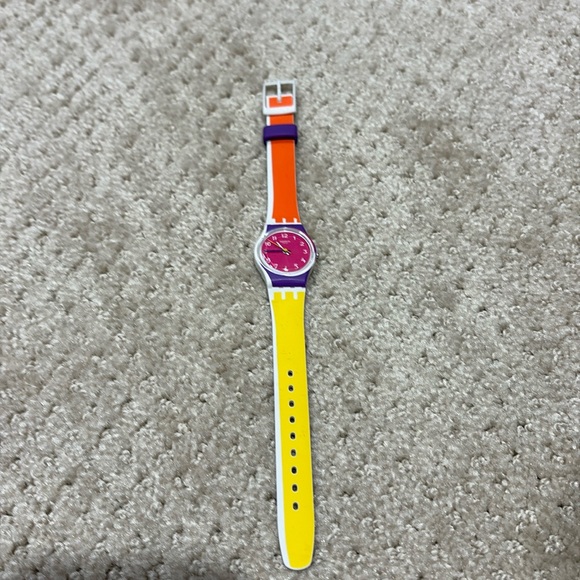 Swatch | Accessories | Small Womens Swatch Watch Multi Color | Poshmark
